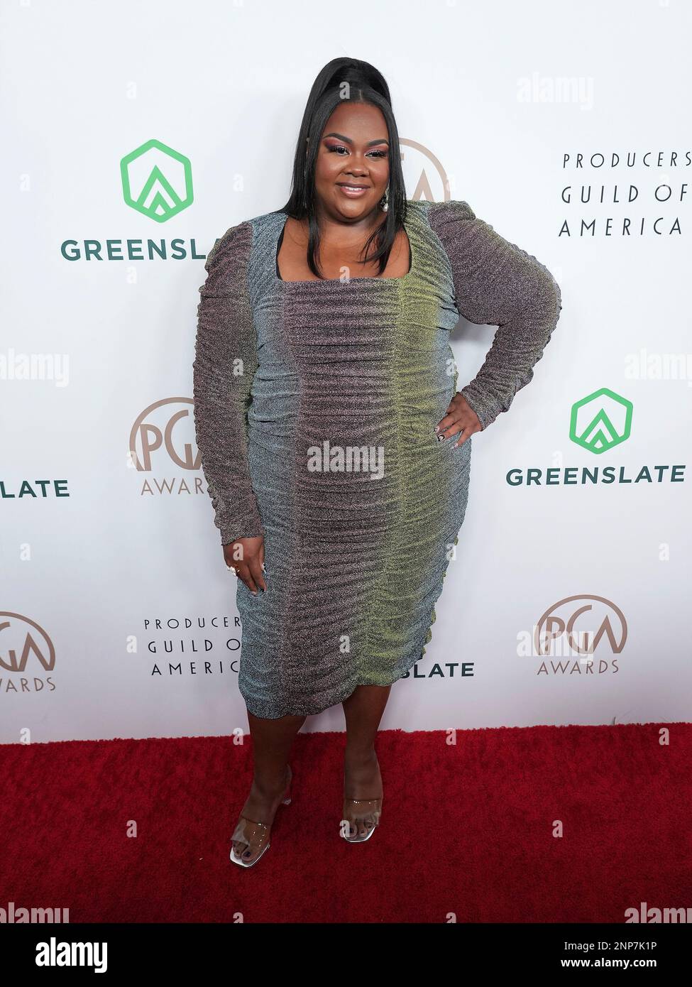 Nicole Byer arrives at the 34th Annual Producers Guild Awards held at ...