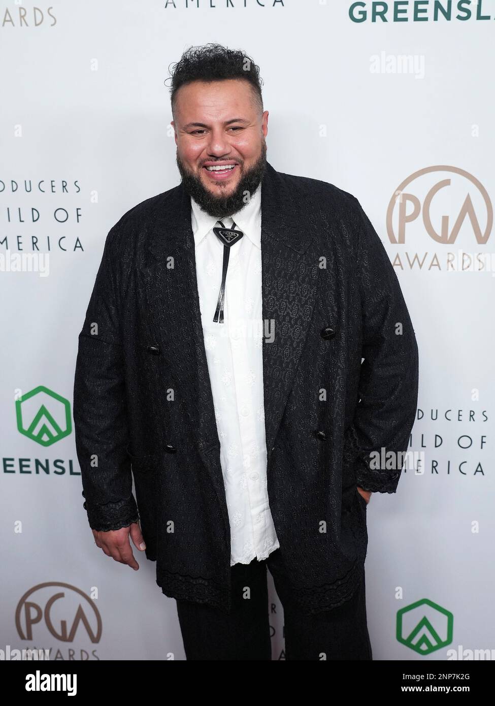 Mo Amer arrives at the 34th Annual Producers Guild Awards held at The ...
