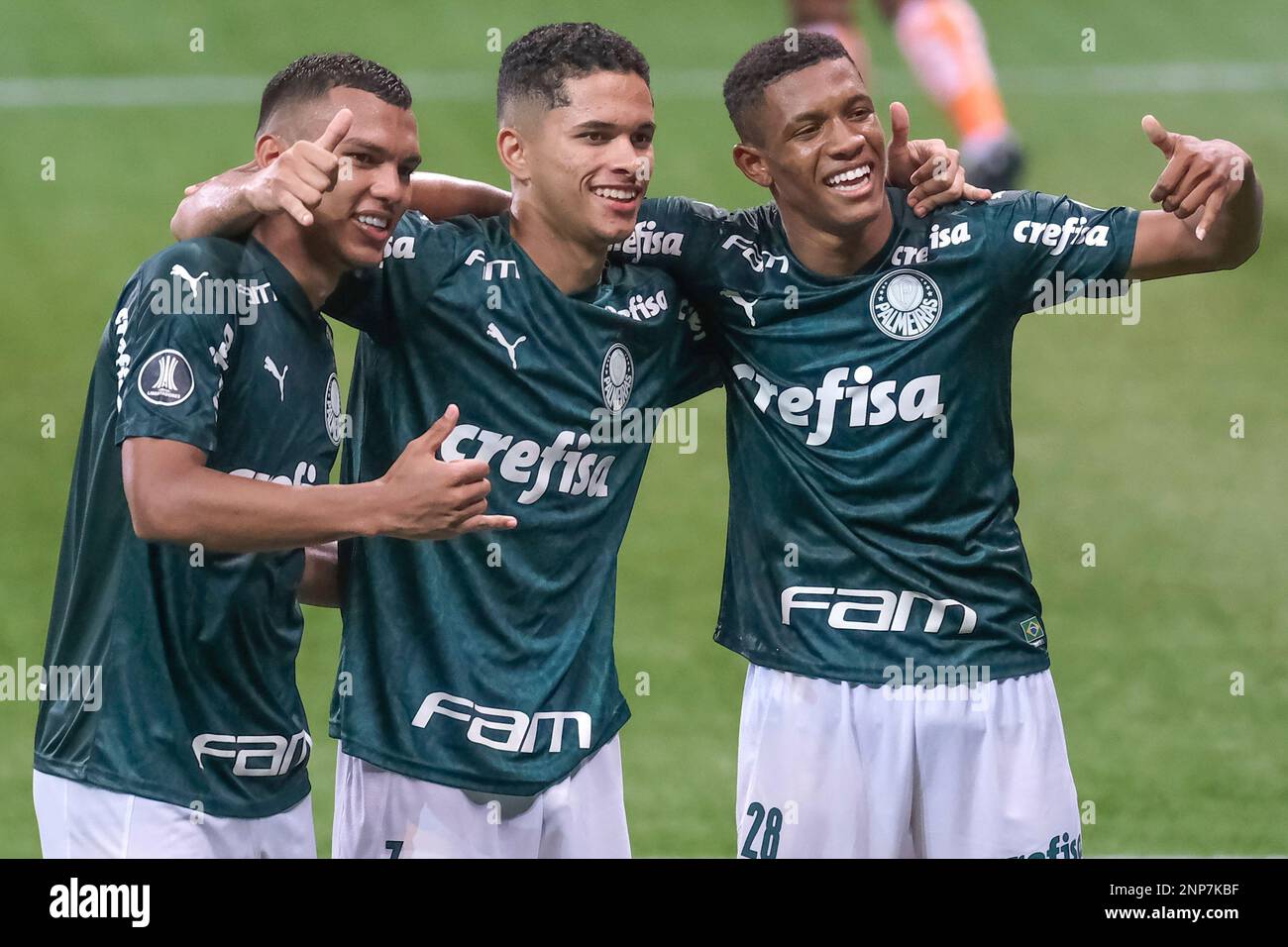 SP - Sao Paulo - 12/02/2020 - LIBERTADORES 2020, PALMEIRAS X DELFIN-ECU - Danilo Palmeiras ...