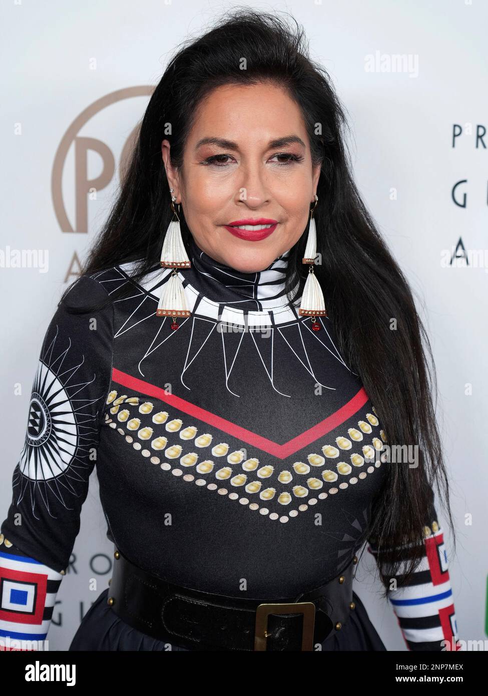 Jhane Myers arrives at the 34th Annual Producers Guild Awards held at ...