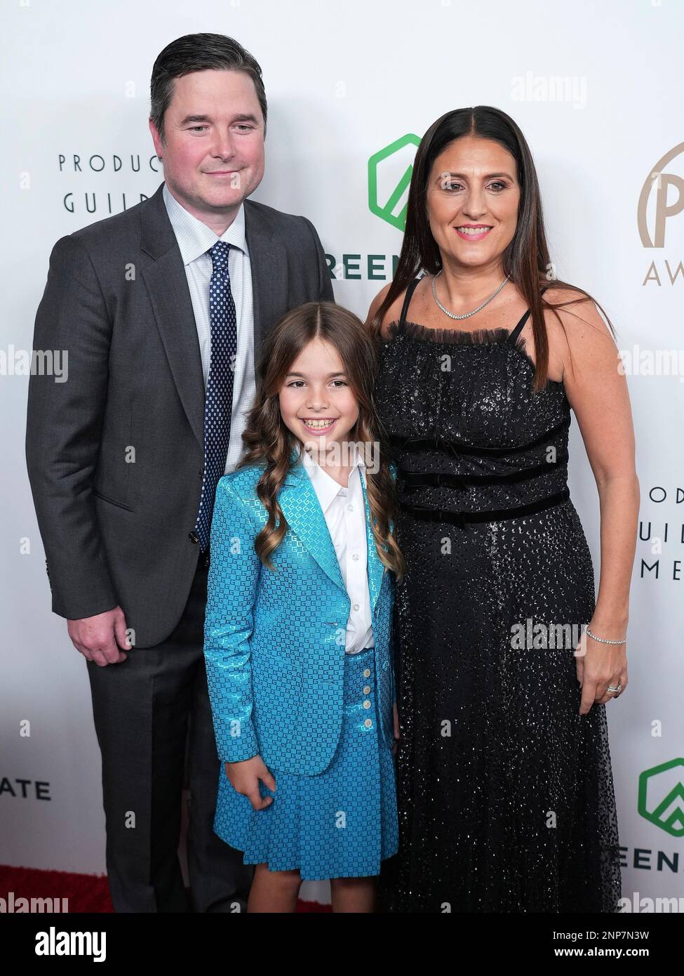 Mitch Whittaker, Makenzie Whittaker and Pamela Abdy arrive at the 34th ...