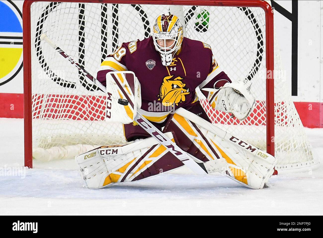 December 1, 2020 Minnesota-Duluth Bulldogs goaltender Ryan Fanti (39 ...