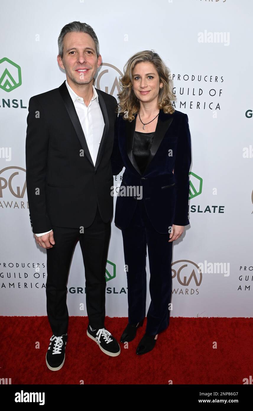 Los Angeles, USA. 25th Feb, 2023. Justin Wilkes & Sara Bernstein at the ...
