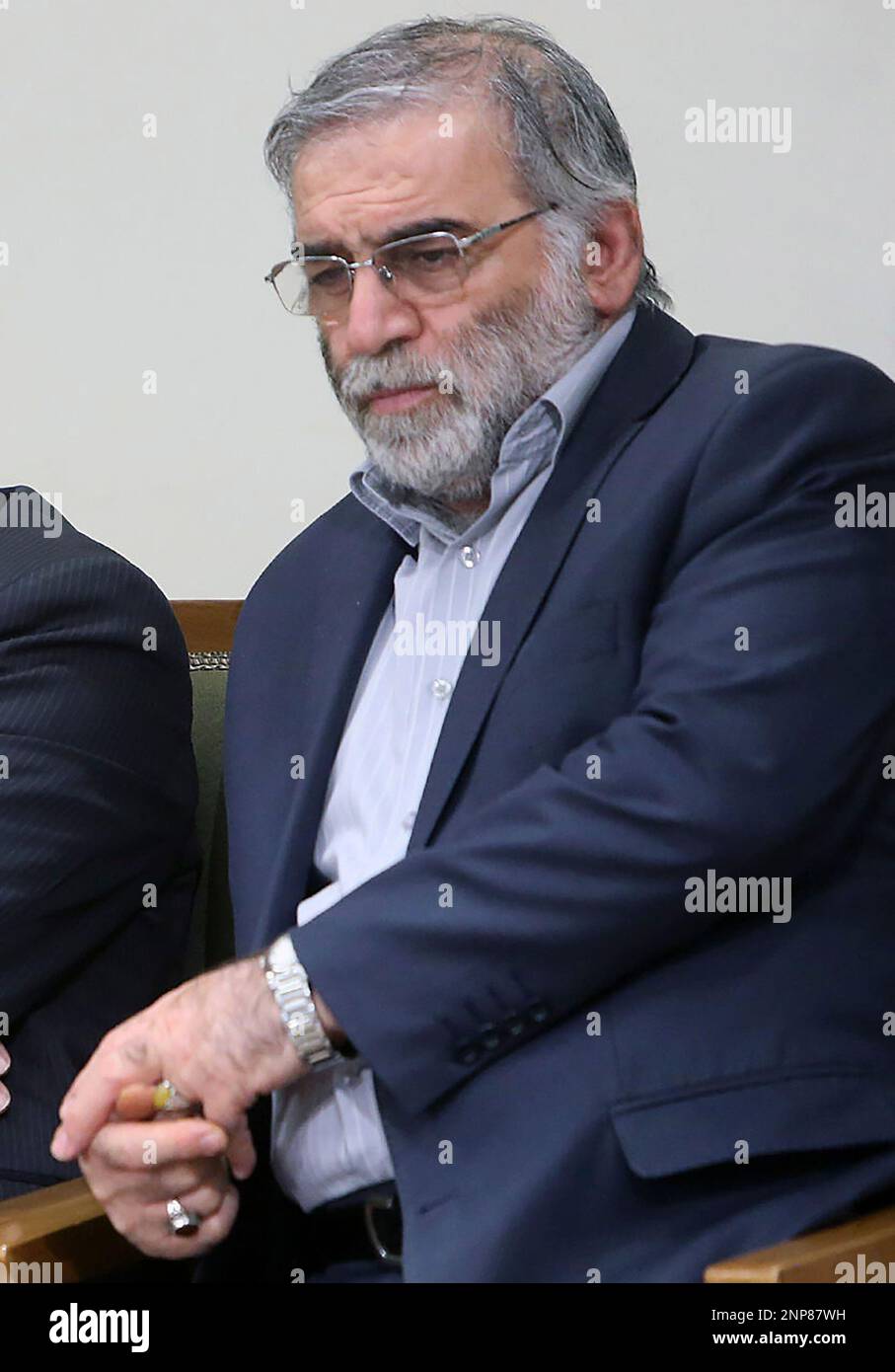In this picture released by the official website of the office of the ...