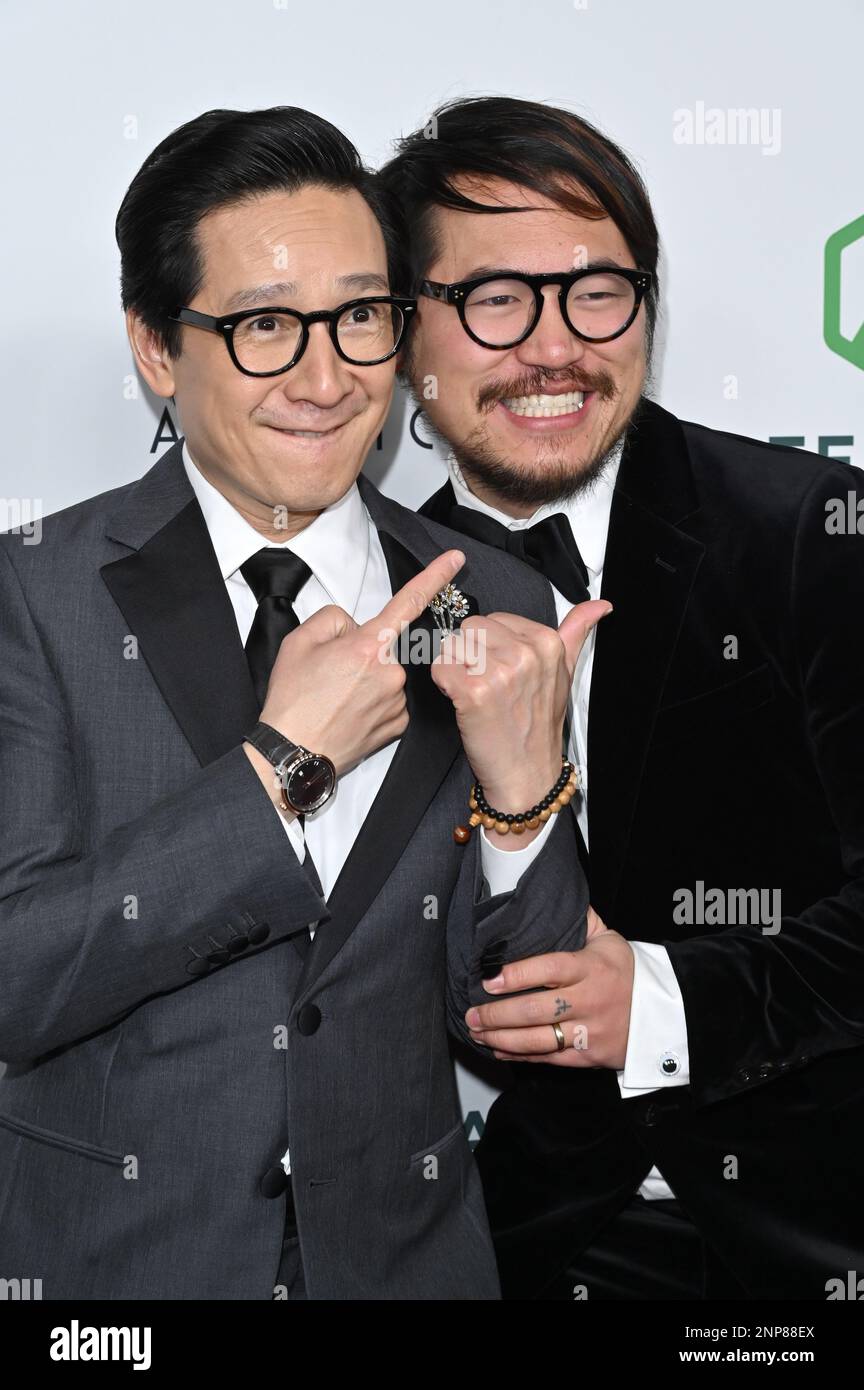 Los Angeles, USA. 25th Feb, 2023. Ke Huy Quan & Daniel Kwan at the 34th ...