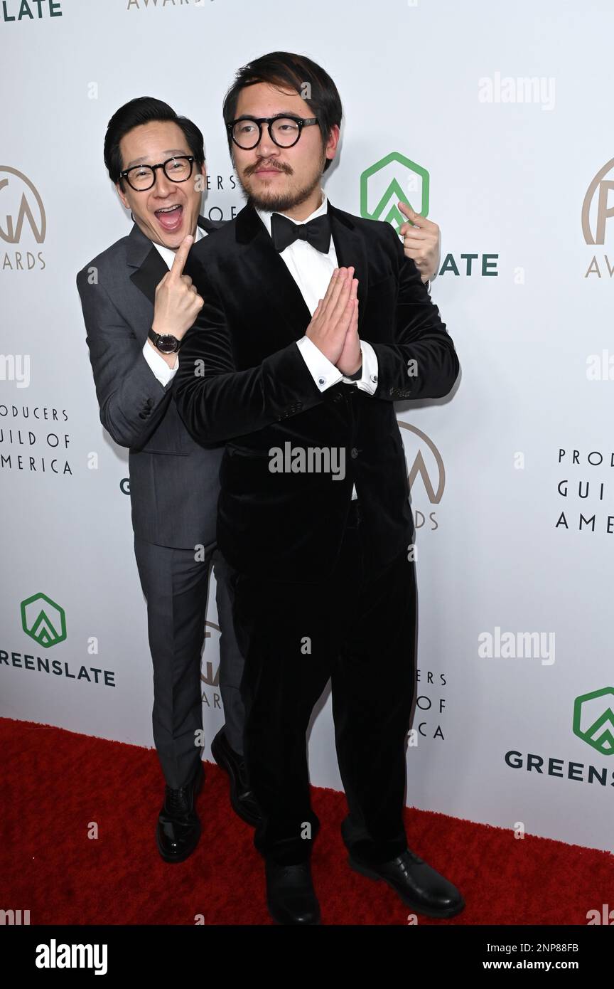 Ke huy quan and daniel kwan hi-res stock photography and images - Alamy