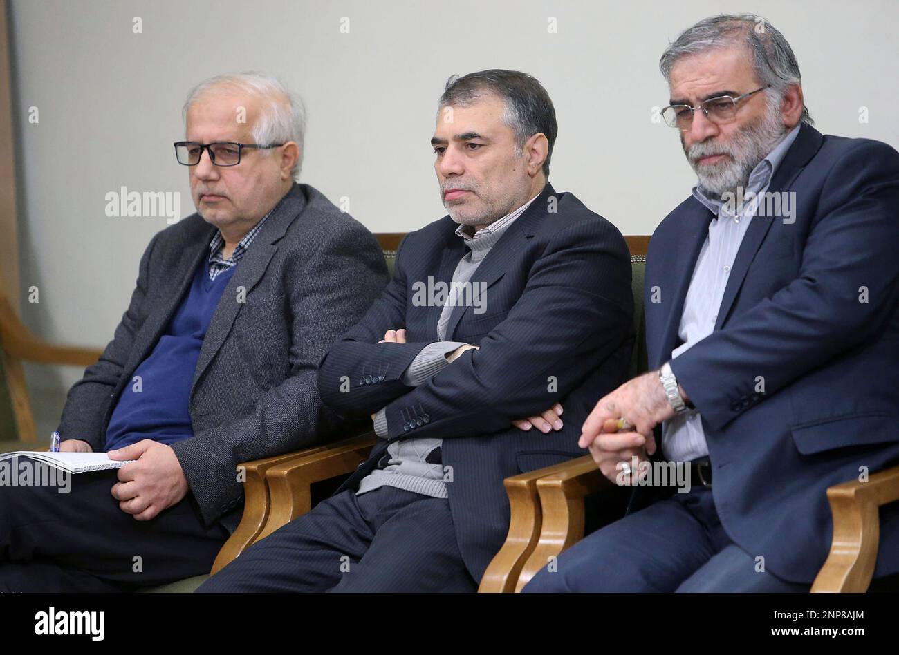 In this picture released by the official website of the office of the ...