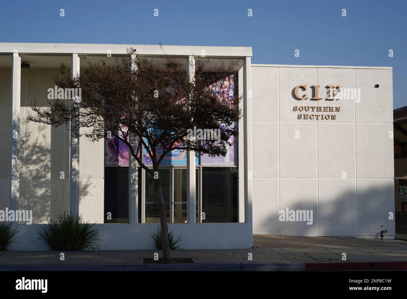 The CIF Southern Section headquarters, Thursday, Nov. 26, 2020, in Los ...