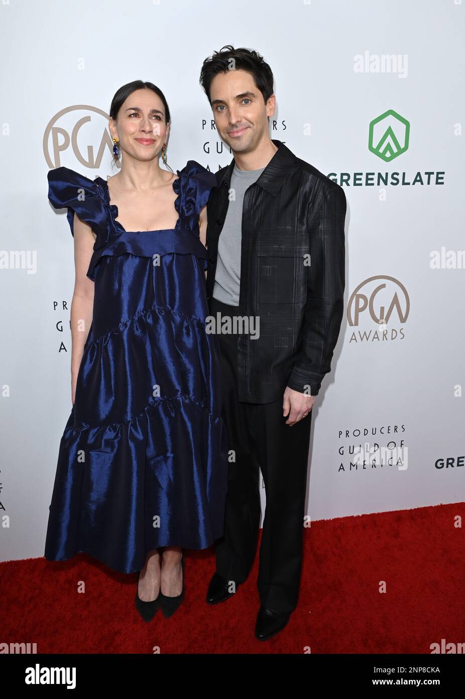 Los Angeles, USA. 25th Feb, 2023. Lucia Aniello & Paul W. Downs at the ...