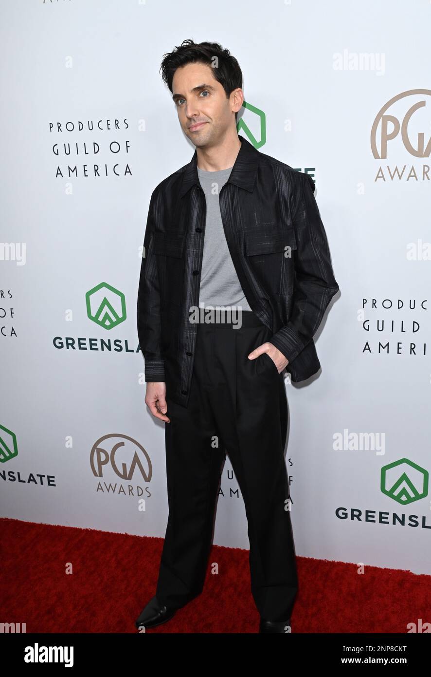 Los Angeles, USA. 25th Feb, 2023. Paul W. Downs at the 34th Annual Producers Guild Awards at the ...