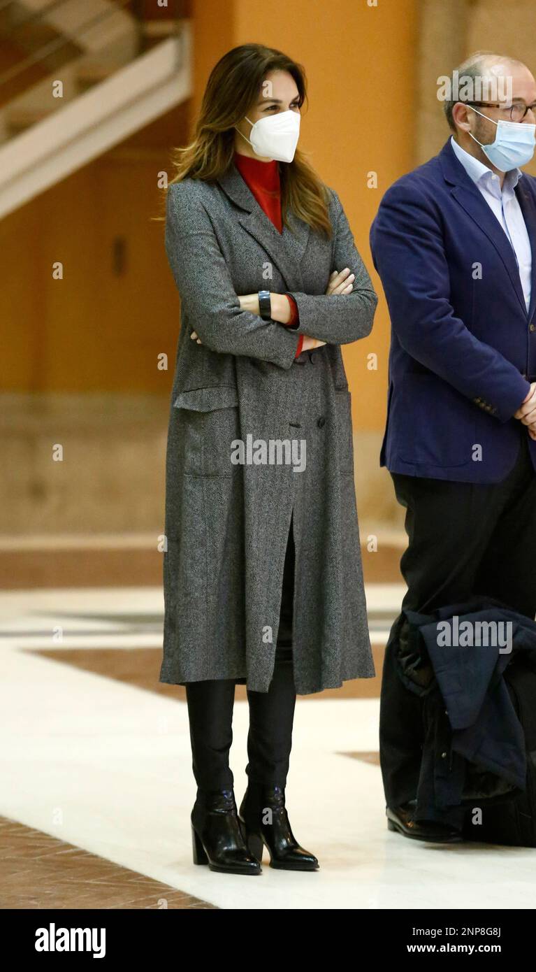 Fabiola Martinez assists as President of the Bertín Osborne Foundation ...