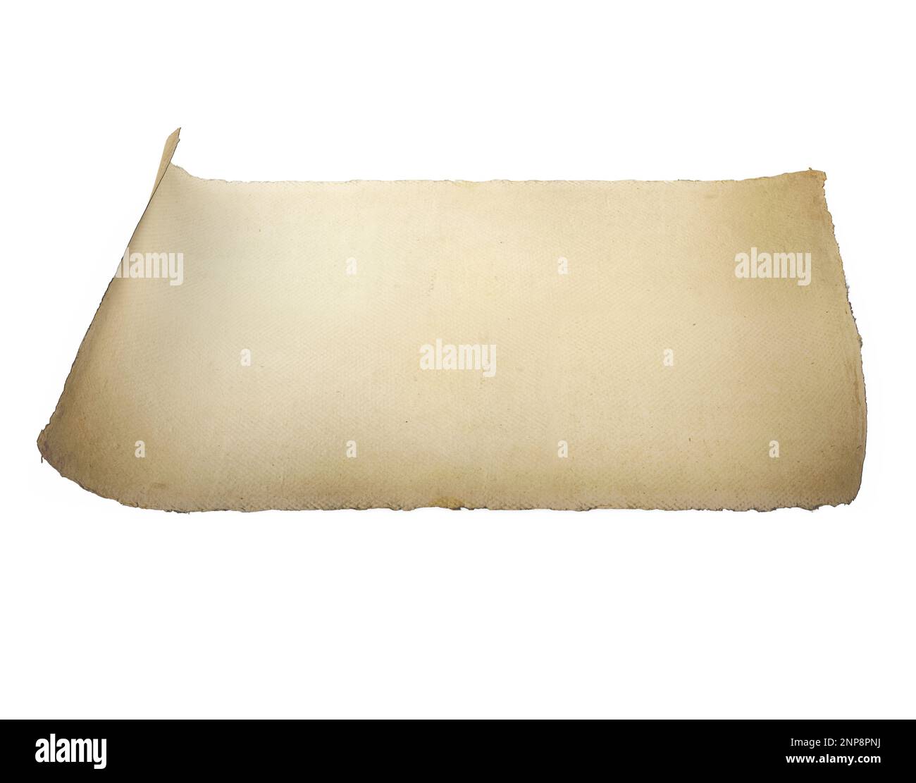 Old Paper Scroll Isolated Stock Photo - Alamy