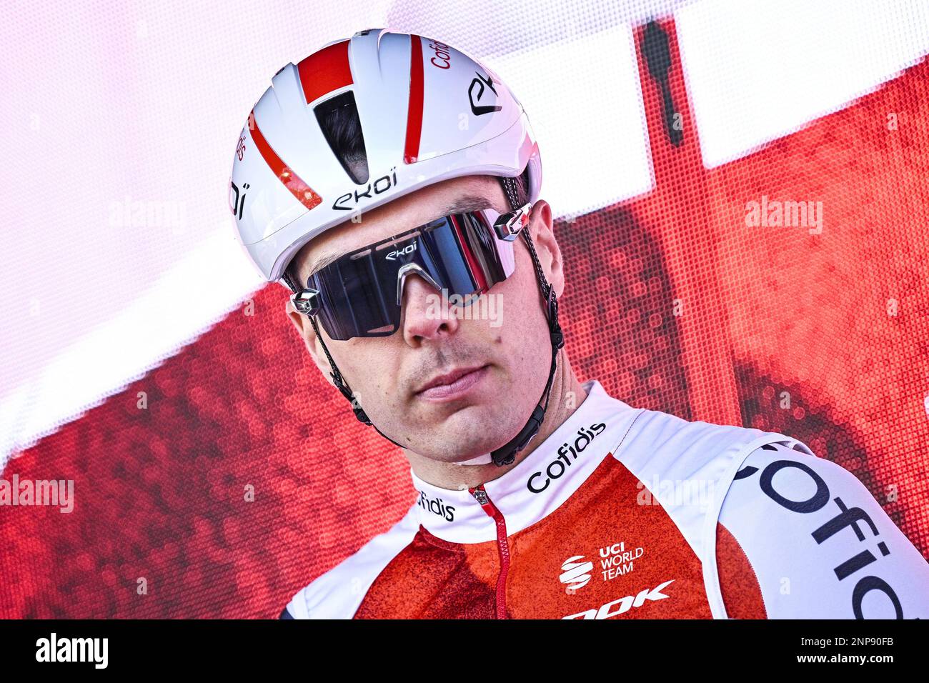 German Max Walscheid of Cofidis pictured at the start of the Kuurne ...