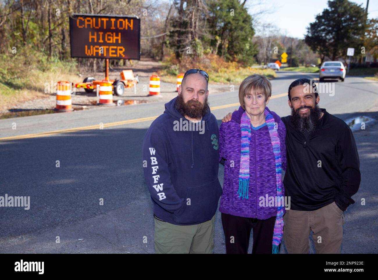 In this Nov. 17, 2020, photo is Joseph Sirko, right, and Rick Rowell ...