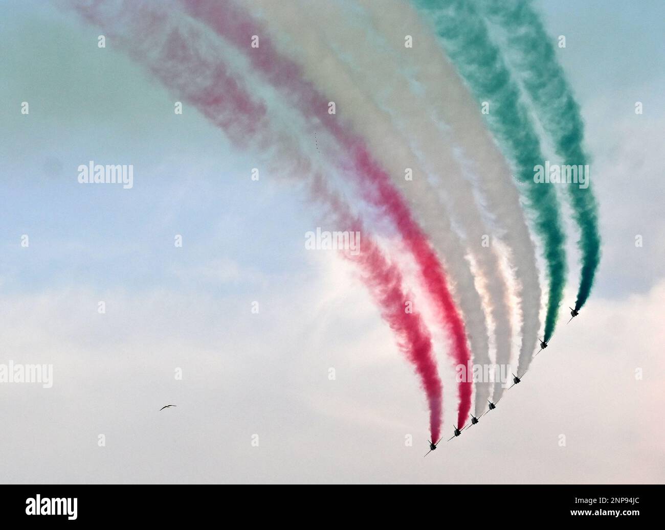 Kuwait City, Kuwait. 25th Feb, 2023. Saudi Hawks, the Royal Saudi Air ...