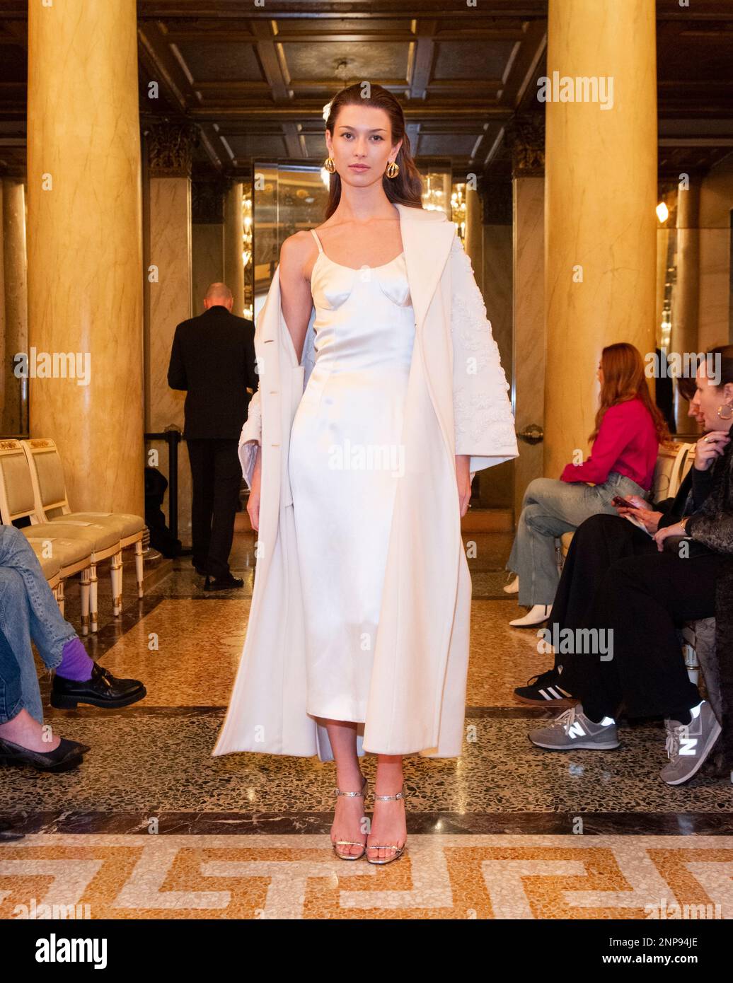 Danielle Copperman Milan Fashion Week Women Fall/Winter 23-24 Ermanno ...