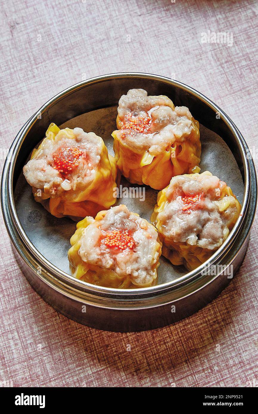 This image released by Ecco shows a dumpling recipe siu mai, featured ...