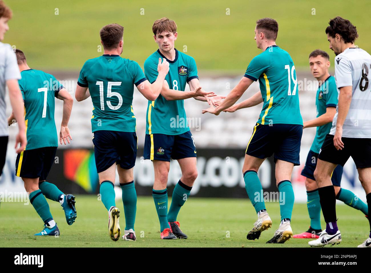 SYDNEY, AUSTRALIA - NOVEMBER 17: Connor Metcalfe of Australia U-23 ...