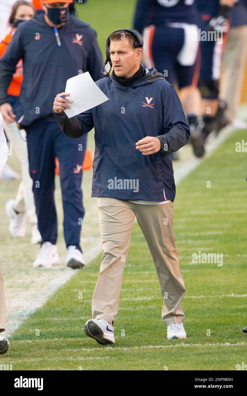 CHARLOTTESVILLE, VA - NOVEMBER 14: University of Virginia Cavaliers ...