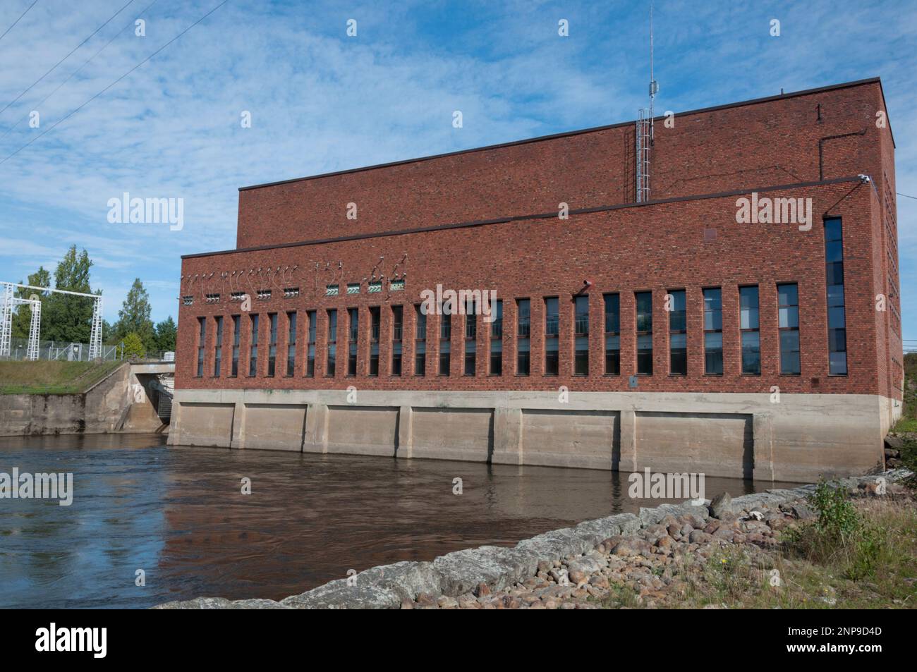 Kauko's Hydro Electric power Station Finland Stock Photo - Alamy