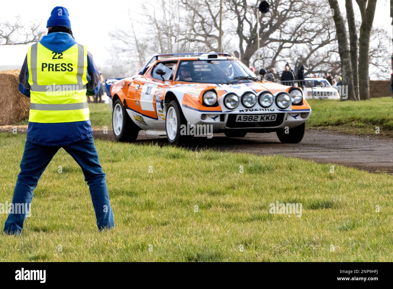 Lancia Stratos replica Rally car at Race Retro 2023 Exhibition and ...