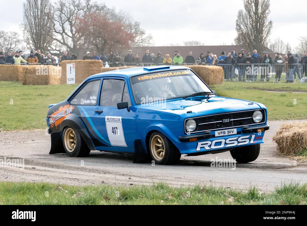 Ford Escort RS 2000 rally car at Race Retro 2023 Exhibition and Rally ...