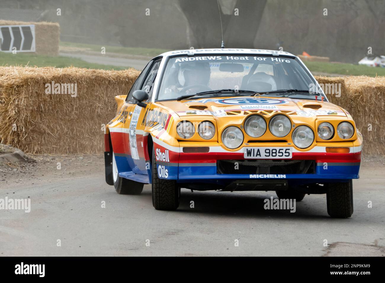 Opel Manta 400 Group B Rally car at Race Retro 2023 Exhibition and ...