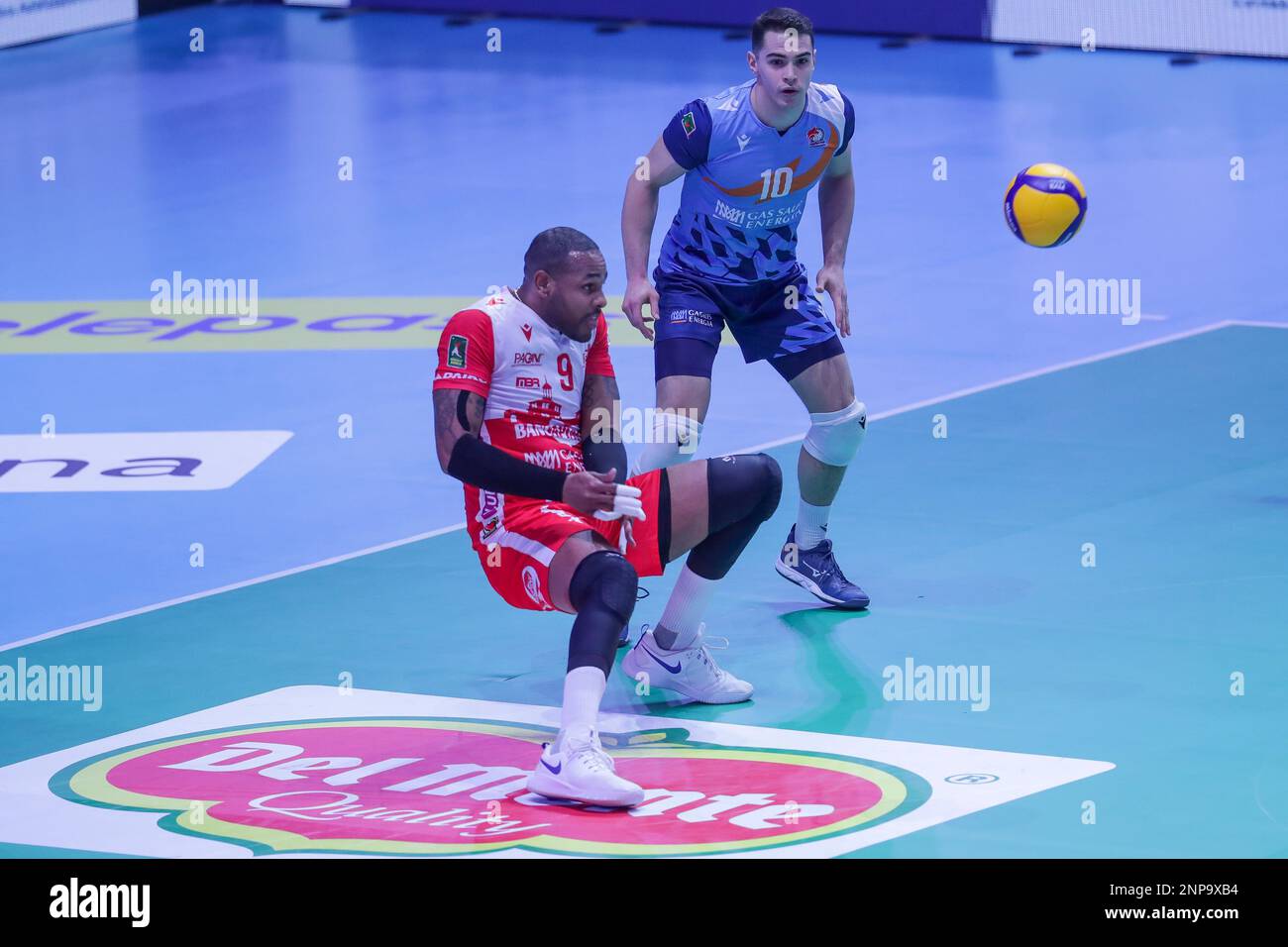 Yoandy Leal (Gas Sales Bluenergy Piacenza) during the Italian ...