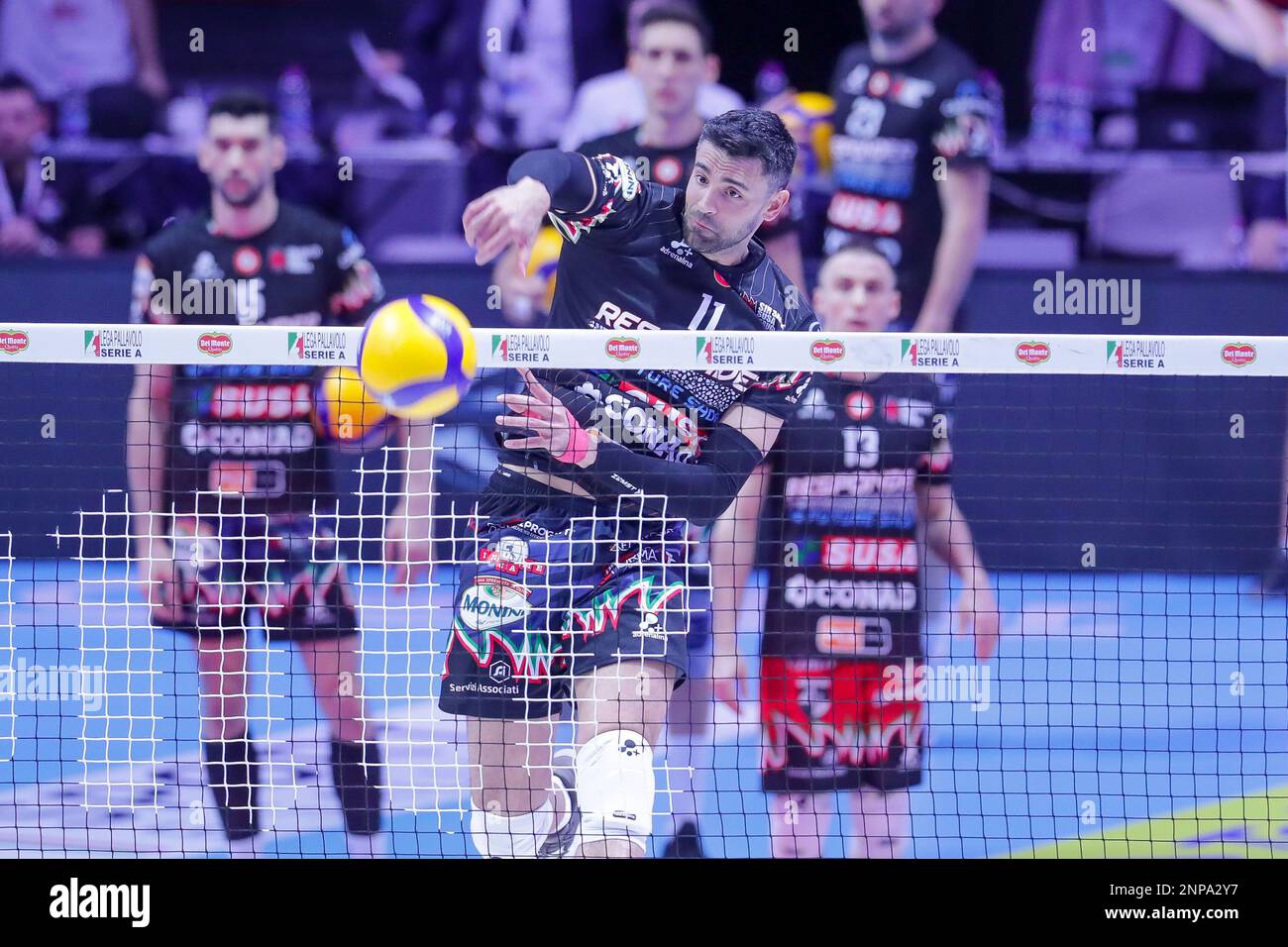 Rome, Italy. 25th Feb, 2023. Sebastian Sole (Sir Safety Susa Perugia ...