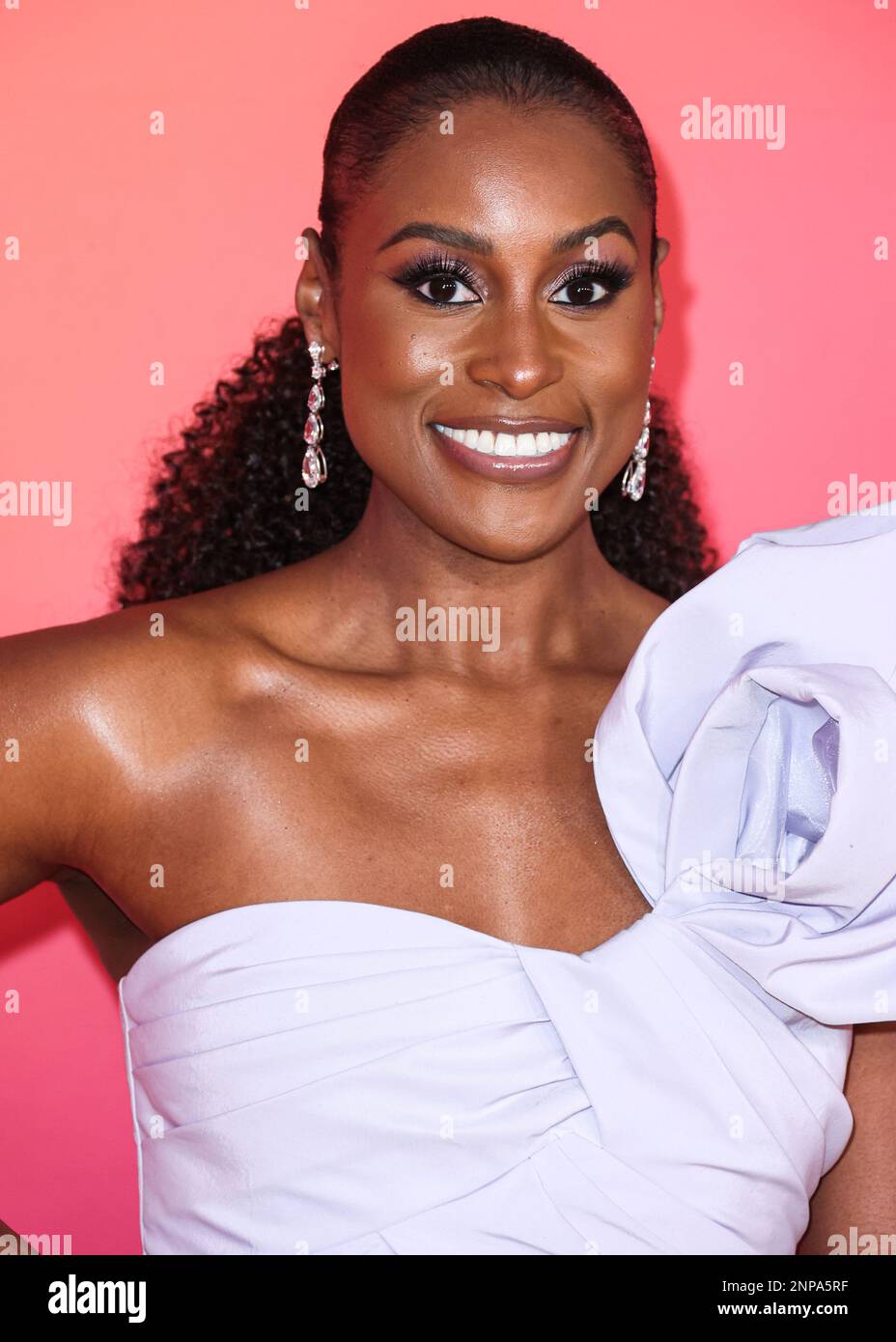 PASADENA, LOS ANGELES, CALIFORNIA, USA - FEBRUARY 25: Issa Rae arrives ...