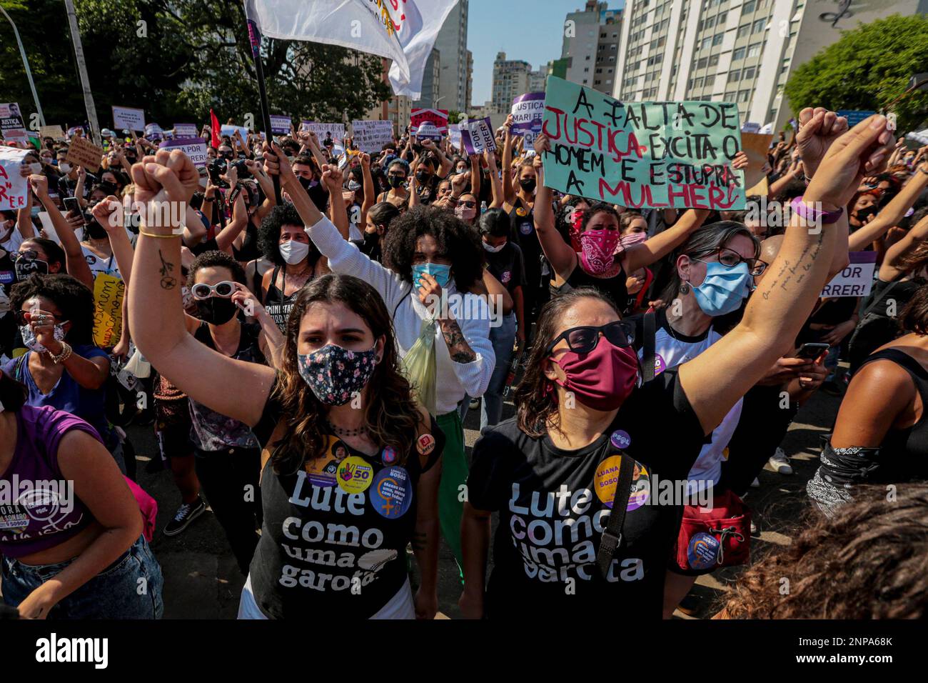 SP - Sao Paulo - 11/8/2020 - SAO PAULO, JUSTICE ACT BY MARIANA FERRER ...