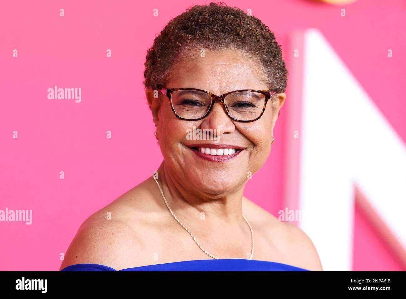 PASADENA, LOS ANGELES, CALIFORNIA, USA - FEBRUARY 25: Mayor of Los ...