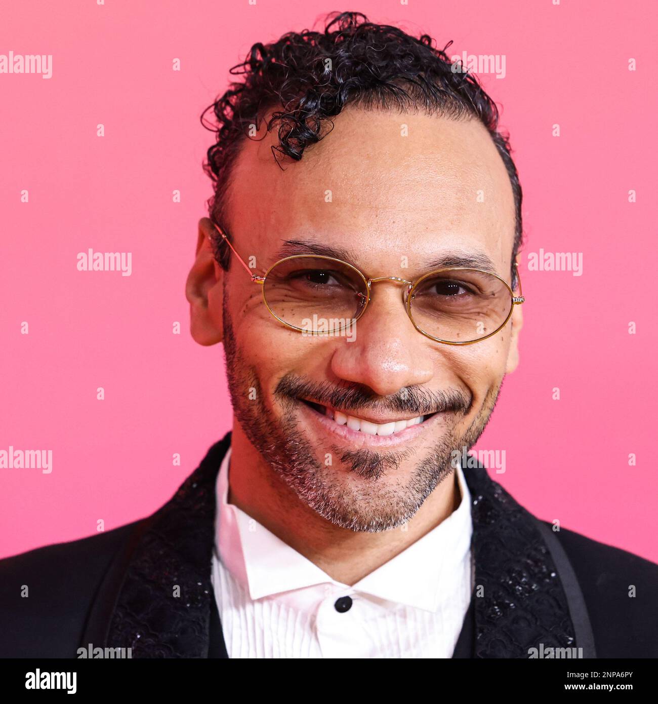 PASADENA, LOS ANGELES, CALIFORNIA, USA - FEBRUARY 25: Yassine Azzouz ...