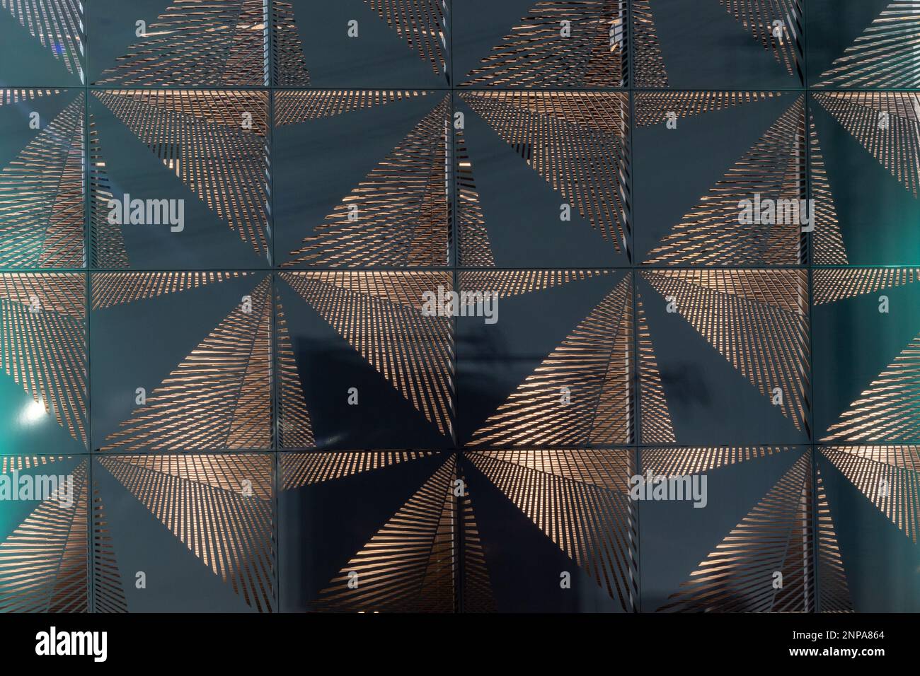 Abstract design with squares and triangles Stock Photo - Alamy