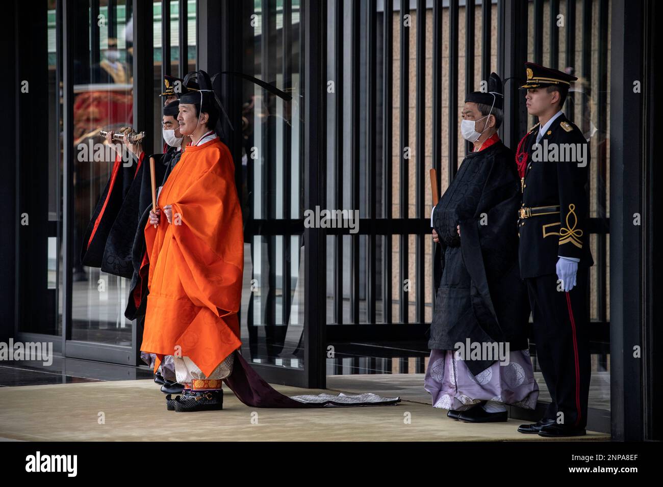 Japanese Crown Prince Fumihito, better known as Prince Akishino, leaves ...