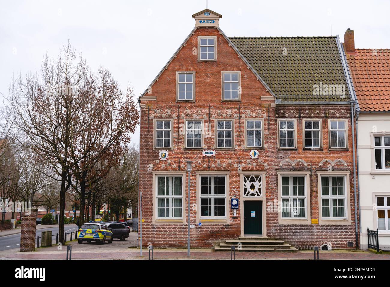 Police station in Norden, district of Aurich, Lower Saxony, Germany ...