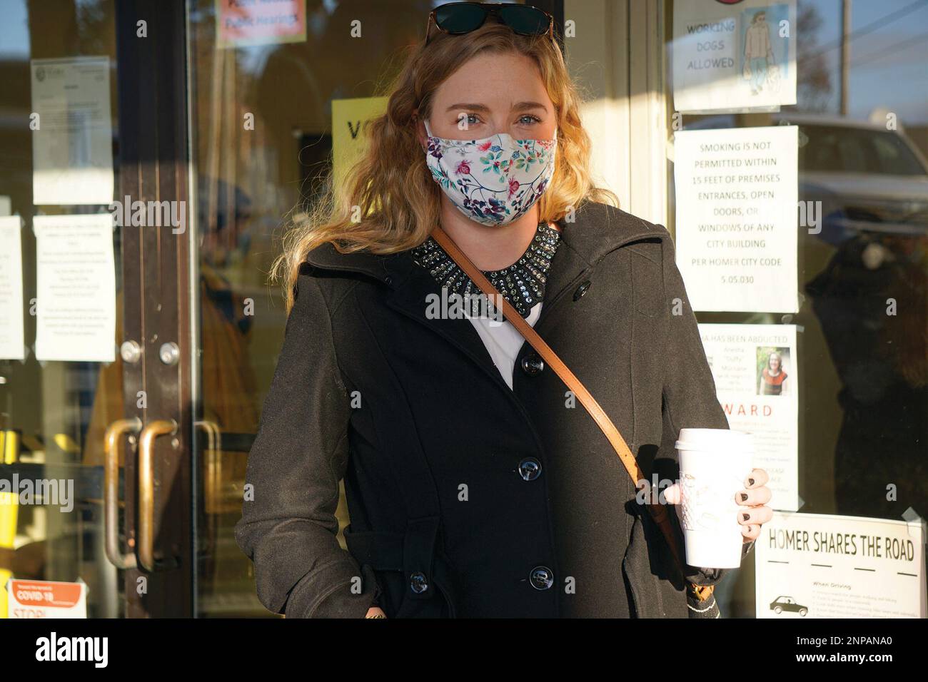 Lauren Jerew wears her Ruth Bader Ginsberg dissent collar to honor the ...