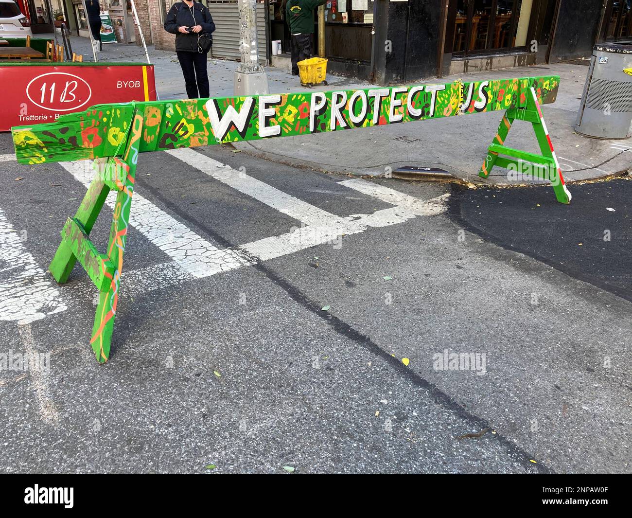 Photo by: STRF/STAR MAX/IPx 2020 11/2/20 Stantions (Road Blocks) are ...