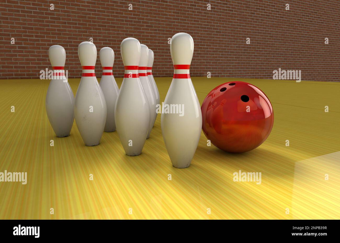 Bowling pins stands hi-res stock photography and images - Alamy