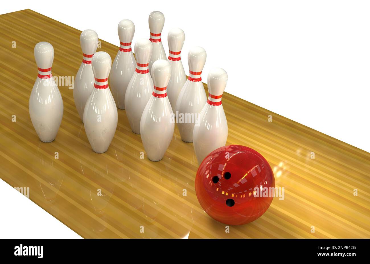 Bowling pins stands hi-res stock photography and images - Alamy
