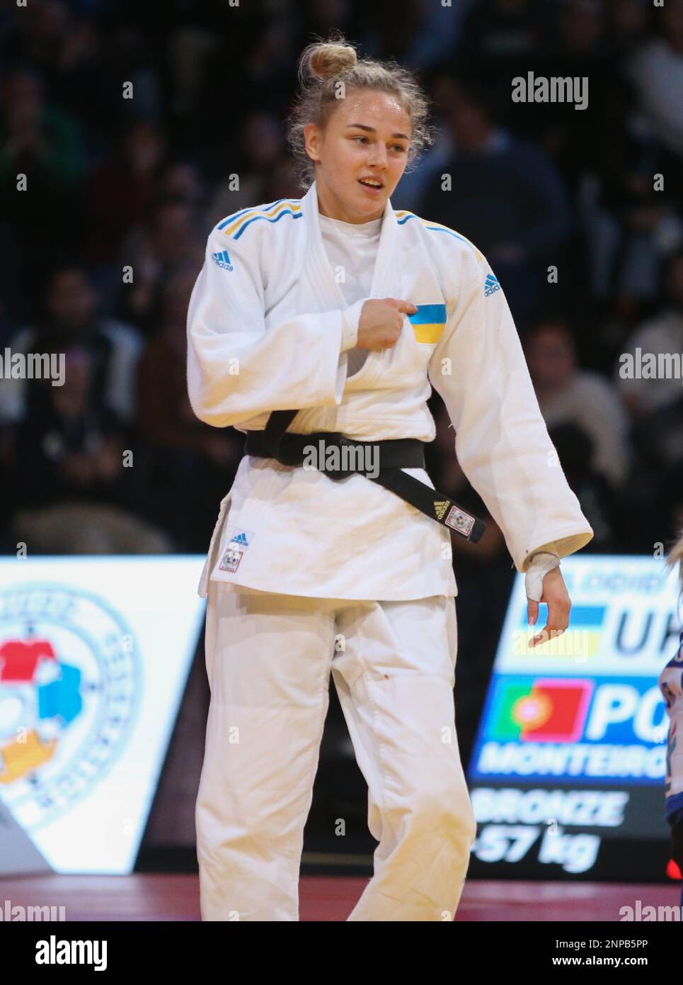 BILODID DARIA of UKRAINE during the Judo Paris Grand Slam 2023 on ...