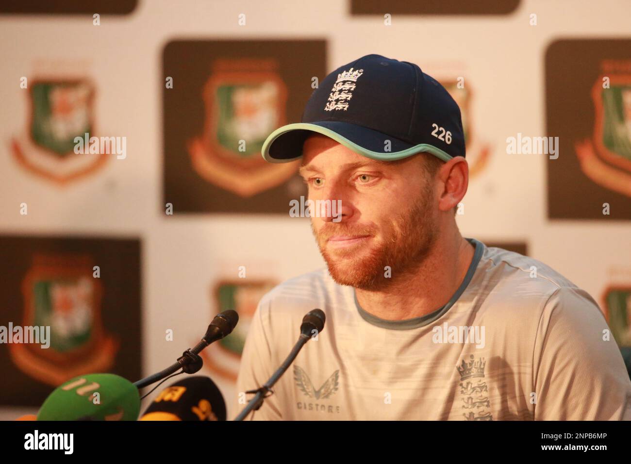 England ODI Team Captain Jos Buttler attends press conference at BCB ... England ODI Team Captain Jos Buttler attends press conference at BCB ...
