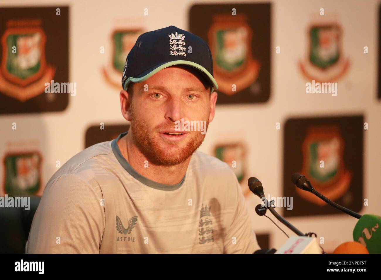 England ODI Team Captain Jos Buttler attends press conference at BCB ... England ODI Team Captain Jos Buttler attends press conference at BCB ...