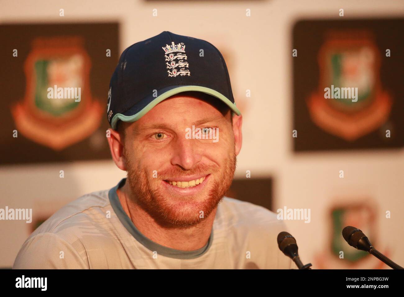 England ODI Team Captain Jos Buttler attends press conference at BCB ... England ODI Team Captain Jos Buttler attends press conference at BCB ...