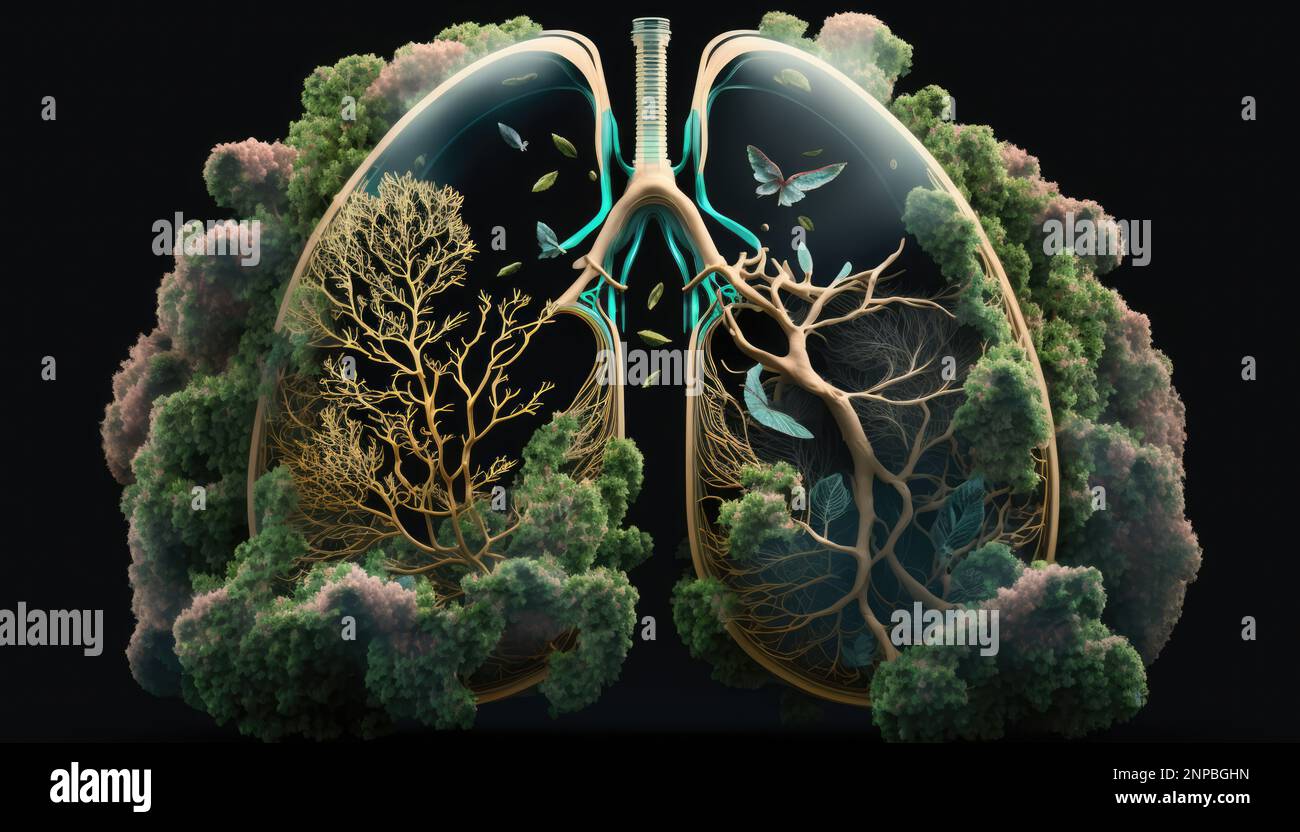 The forest is the lungs of the planet hi-res stock photography and ...