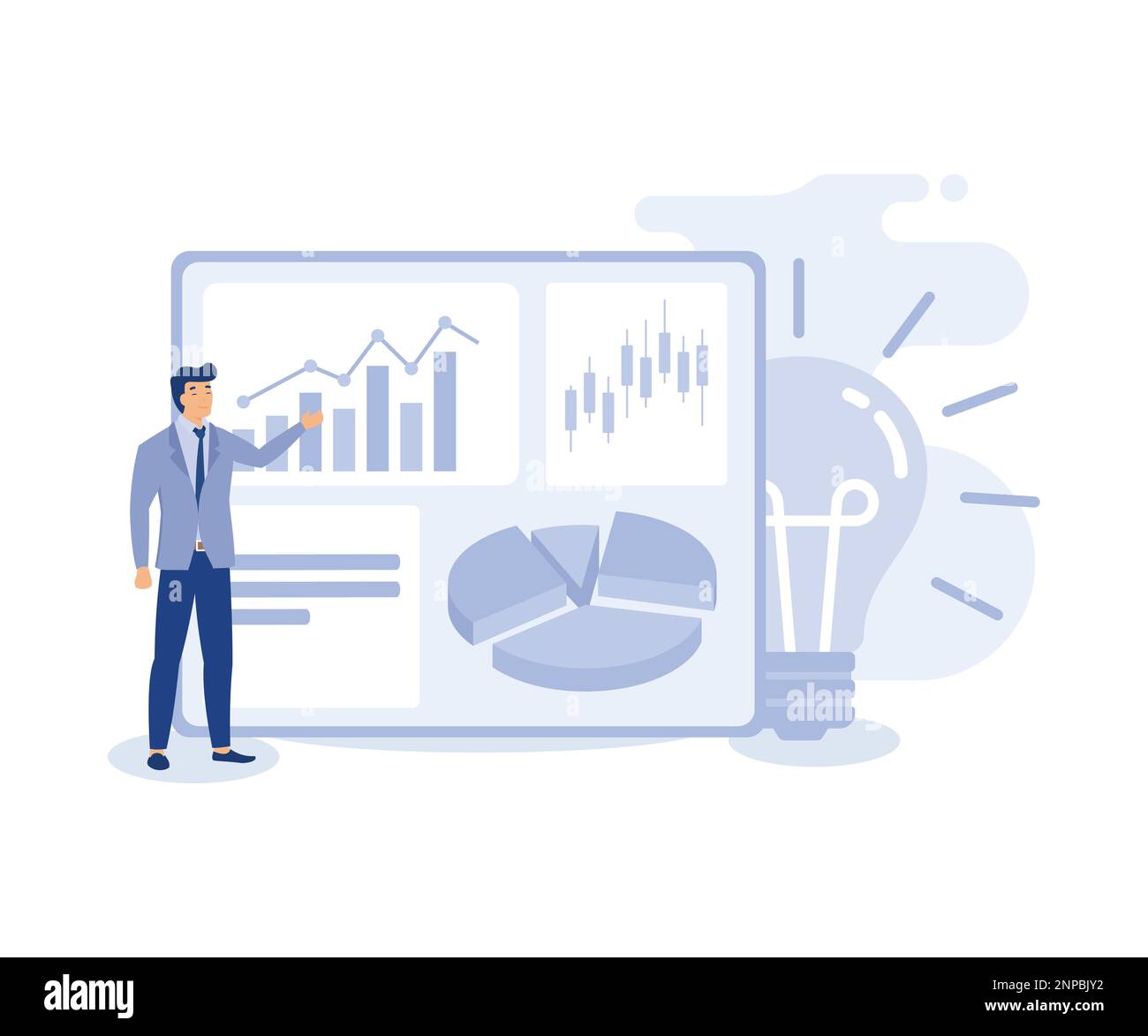 Sales pitch or presentation for business idea and opportunity,convince ...