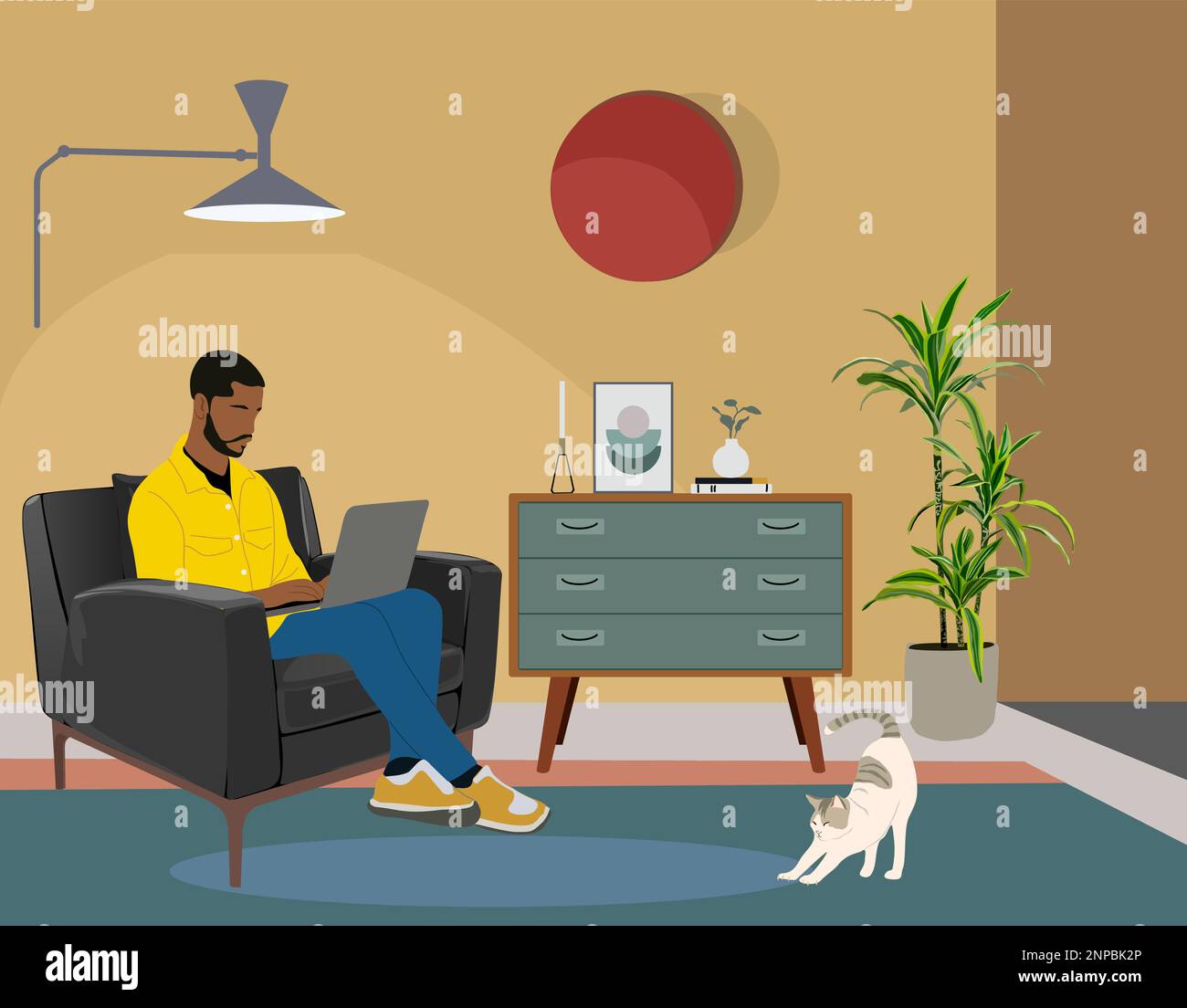 Comfortable pace Stock Vector Images - Alamy