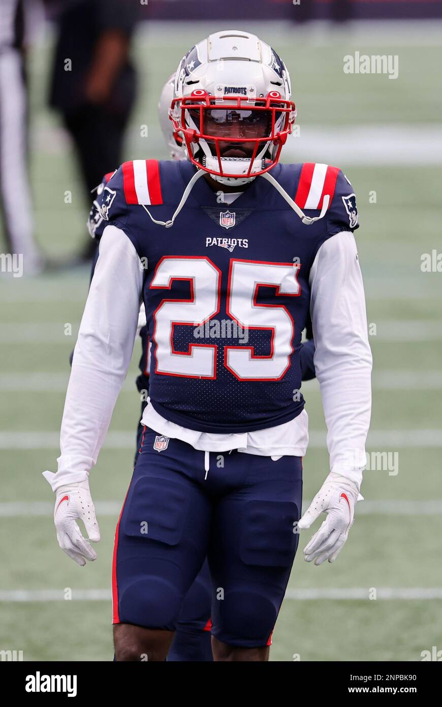 FOXBOROUGH, MA - OCTOBER 25: New England Patriots defensive back ...