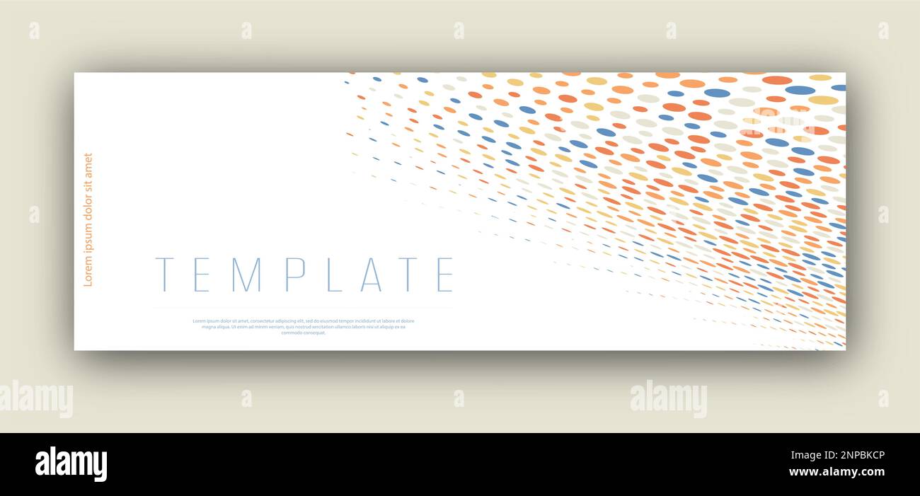Abstract color design template for corporate style. Layout for the ...