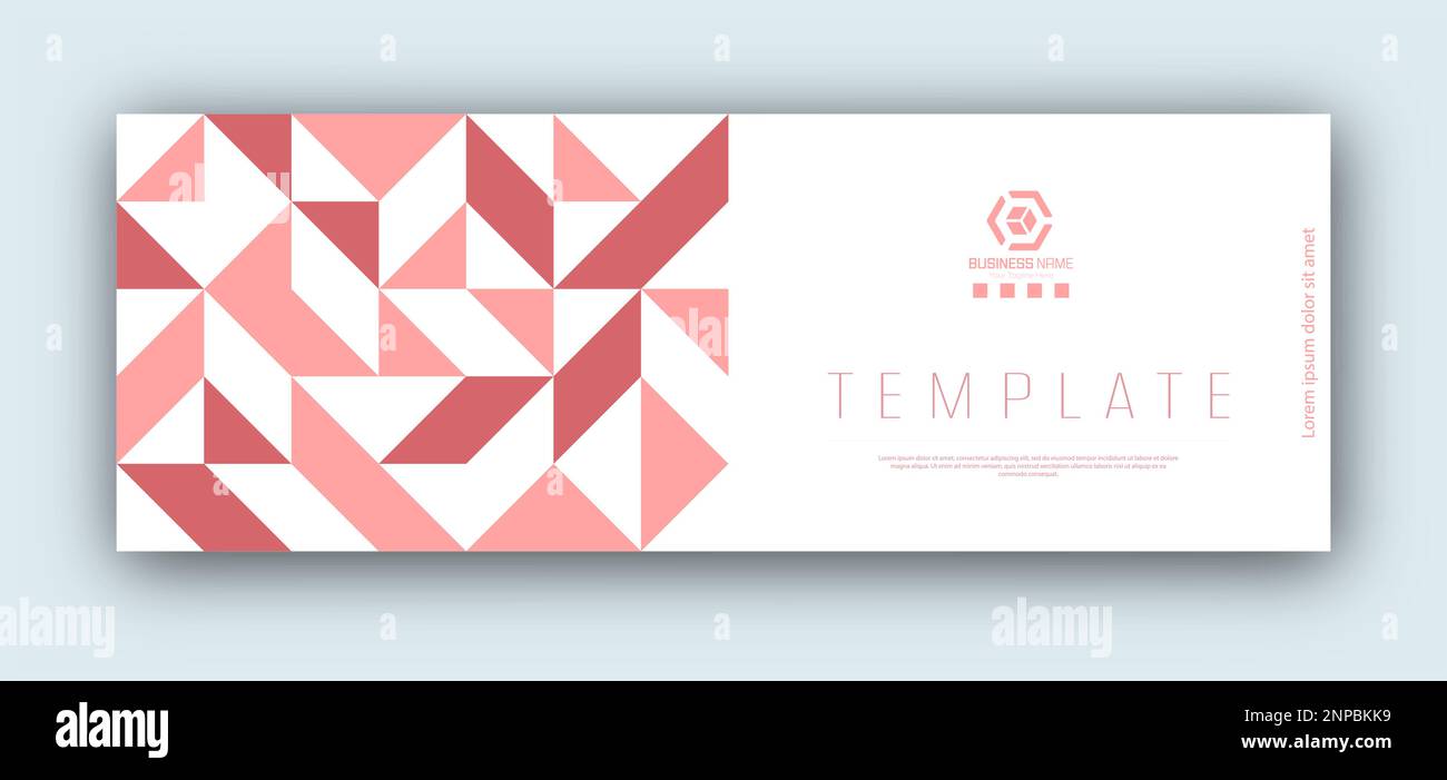A Triangular Design Layout For A Cover Booklet Or Brochure Corporate
